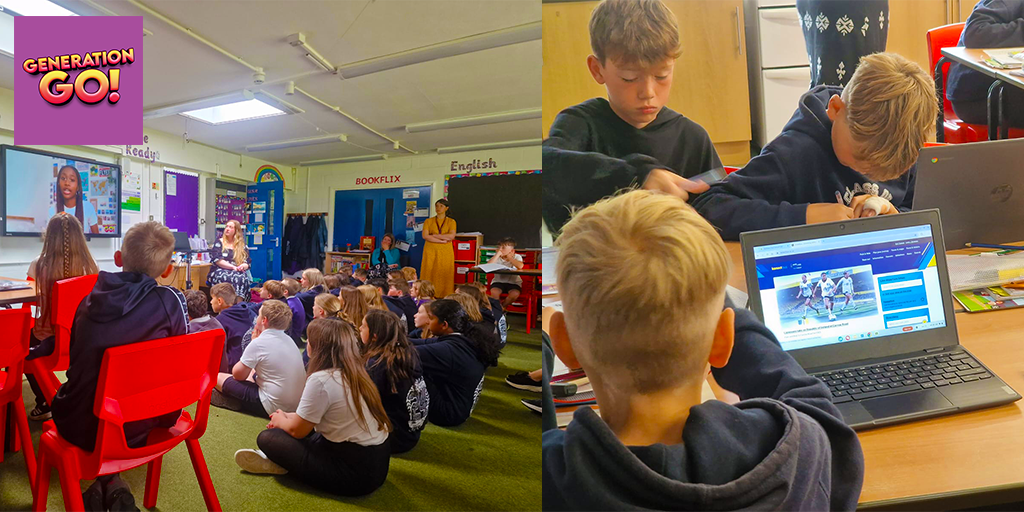 Generation Go! Workshop at Dereham Church Junior Academy - konectbus